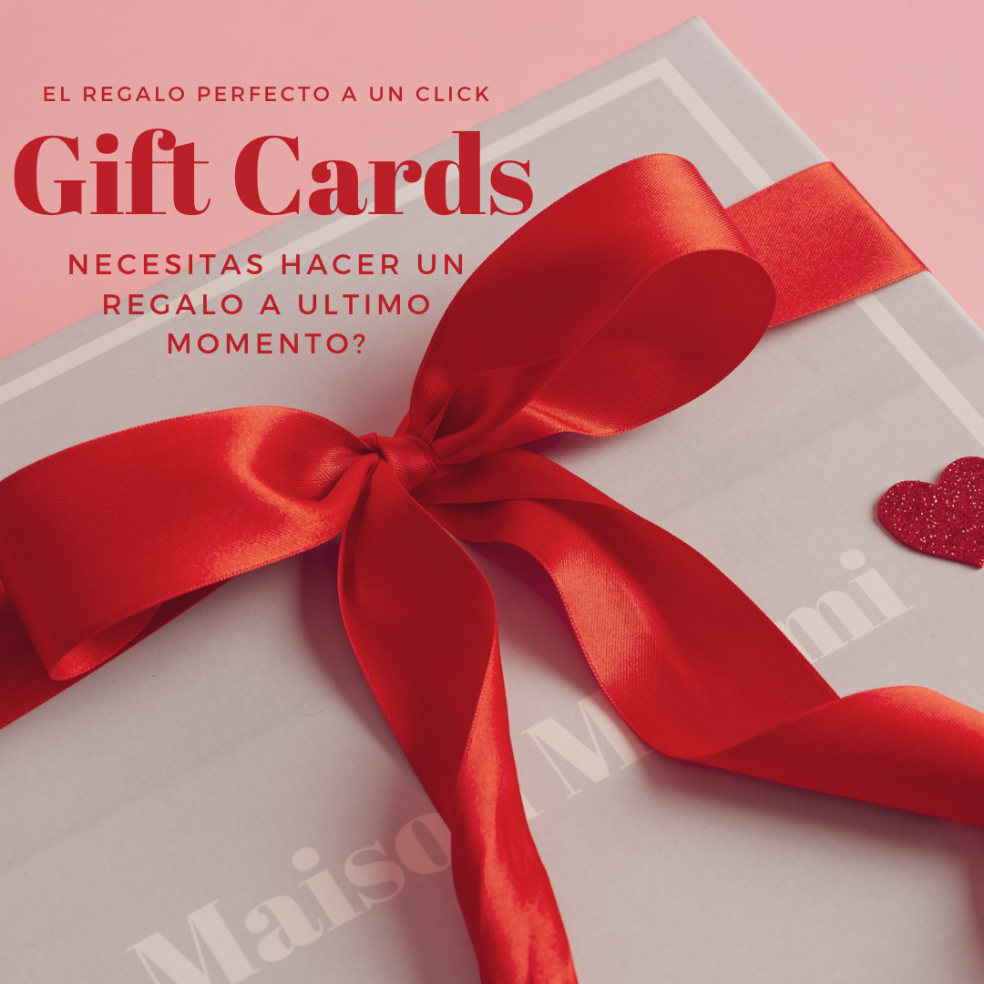 Gift Card - Regala una Gift Card para Carteras, Zapatos o Accesorios ...